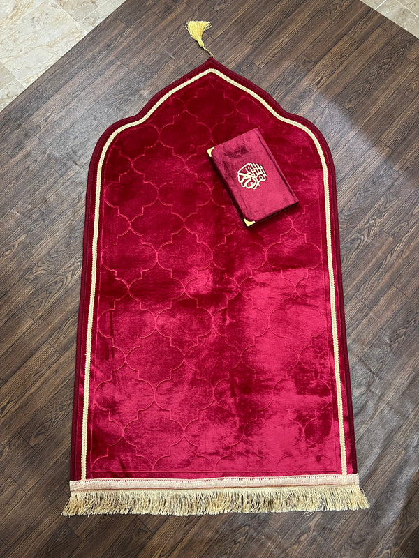 Customised Prayer Mat with Quran – Faith Fusion